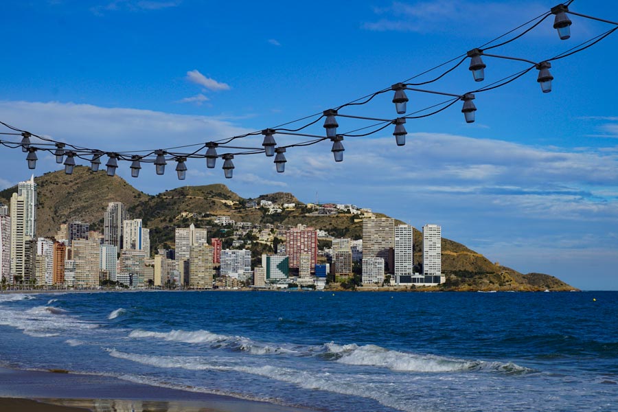 Benidorm coast - Grandma's Escapades
